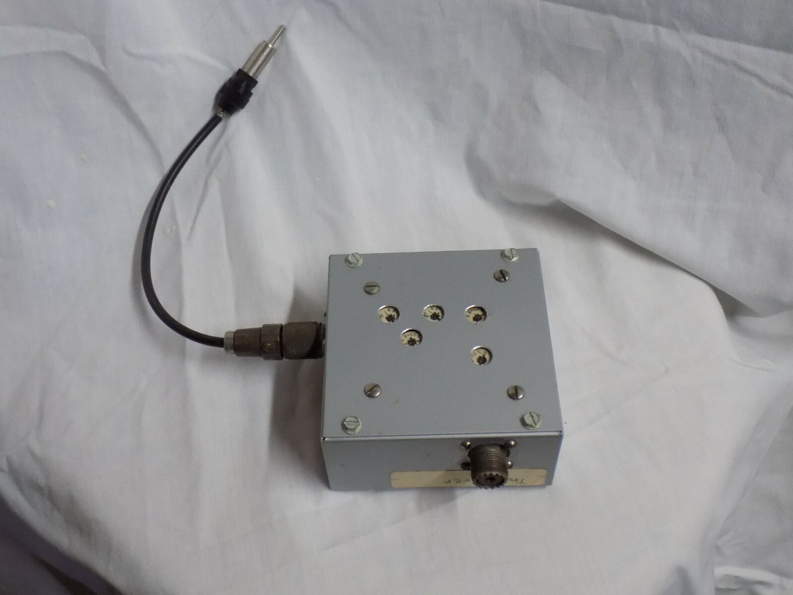 2 Meter VHF TRANSCEIVER Transmatch ? for AM antenna car whip. Homebrew ...