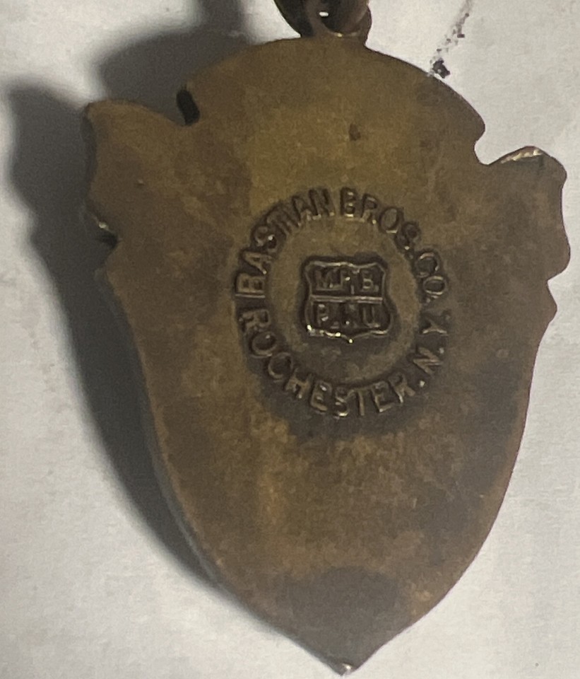 Vintage 1923 PENNA STATE FIREMAN’s CONVENTION Guest Badge Pin Reading ...