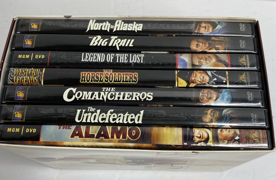 John Wayne The Ultimate Cowboy Collection 7 Movies DVD Box Set The Duke ...