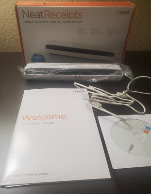 Neat Receipts Mobile Scanner & Digital Filing System w/ Box | eBay