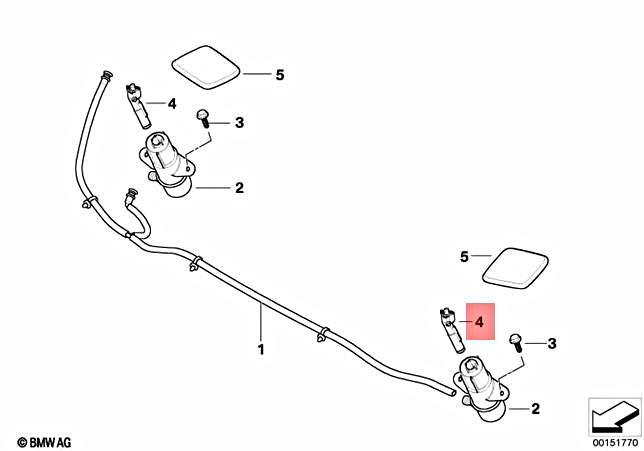 Genuine BMW E81 E82 E87 E87N E88 3 doors Nozzle head Left OEM ...
