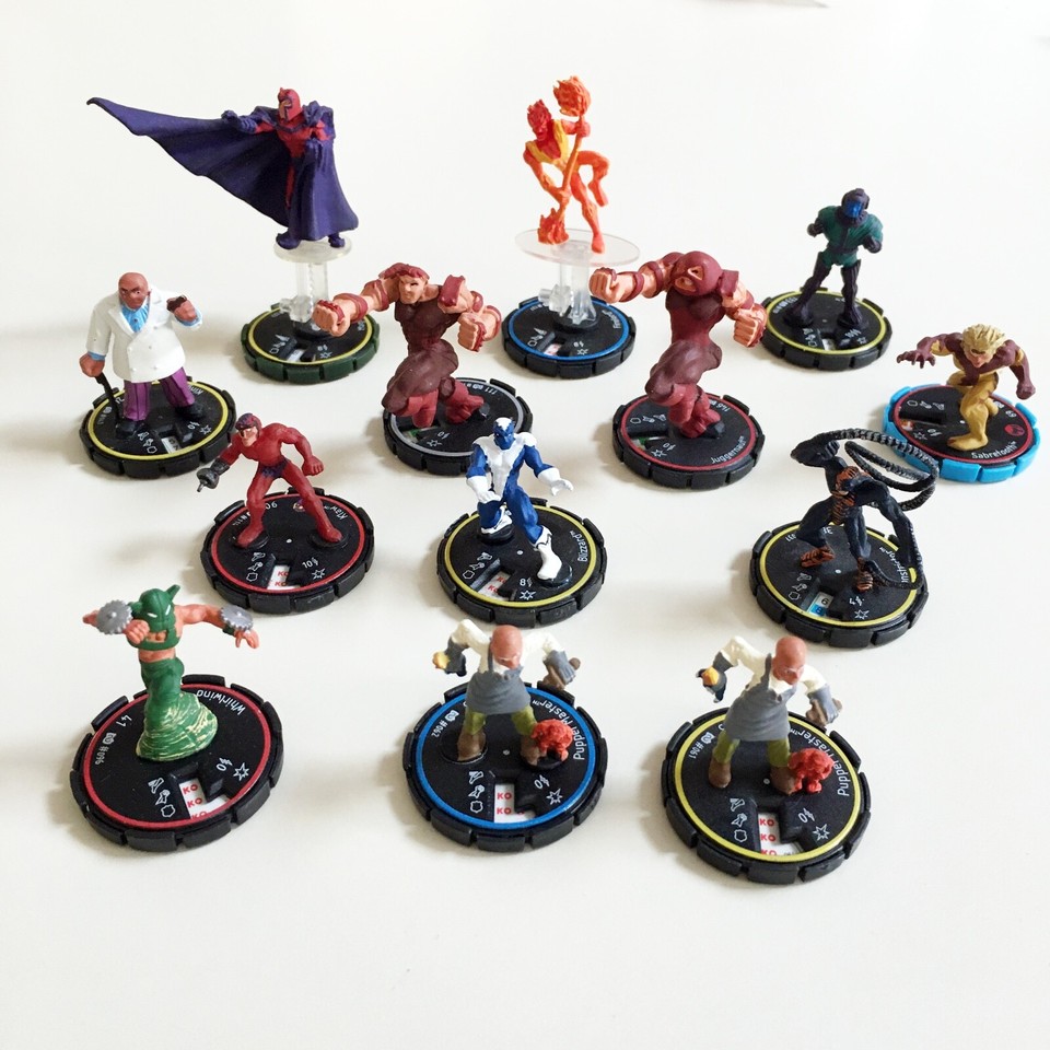 Marvel Heroclix Infinity Challenge 37 figures Rules Game board die ...