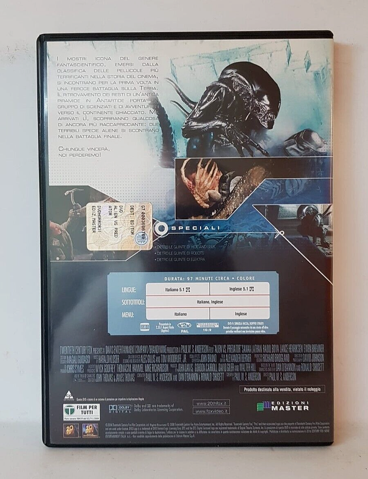 ALIEN VS PREDATOR - DVD | eBay