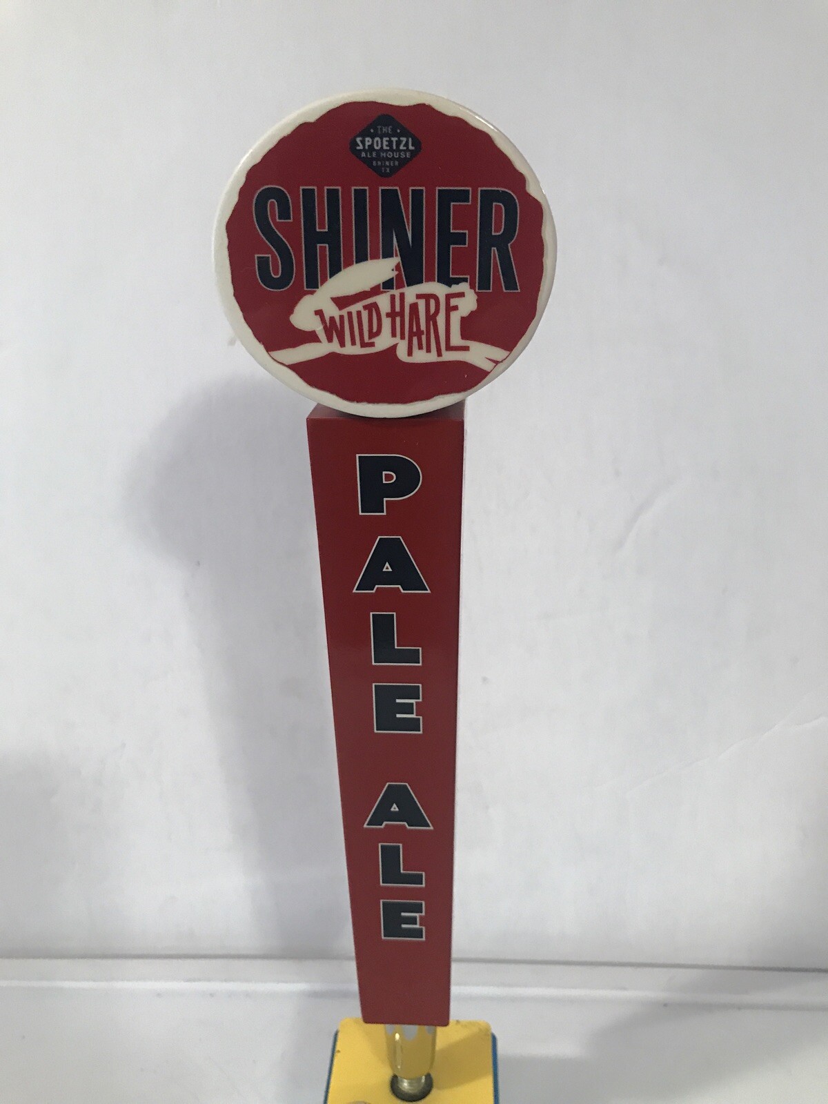 Shiner Wild Hare Pale Ale Tap Handle Excellent Condition 12” Tall | eBay