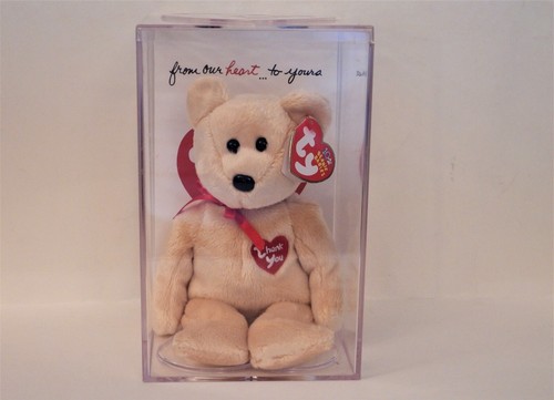 TY 2003 Dealer Exclusive THANK YOU BEAR with Original Display Case | eBay