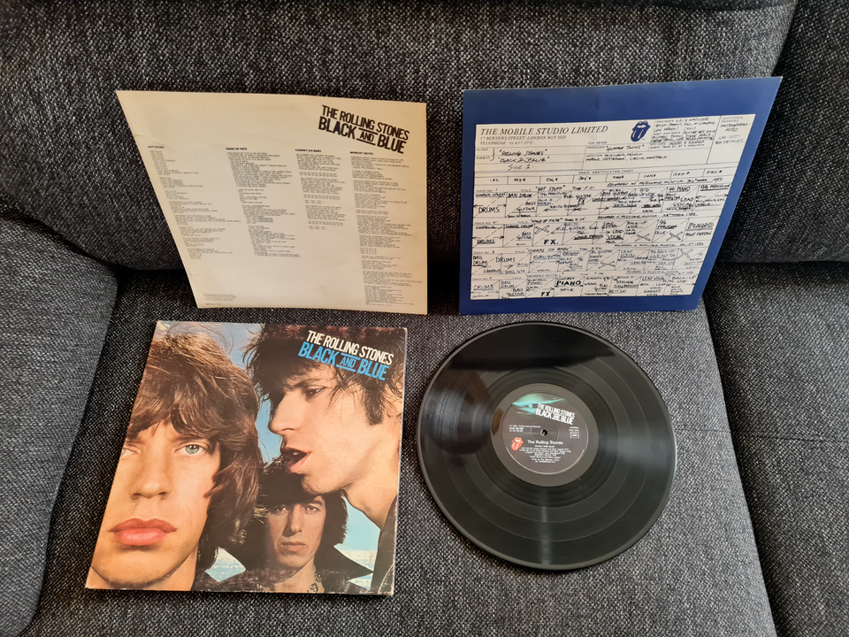 LP vinyle 33t / The Rolling Stones – Black And Blue (1976) | eBay