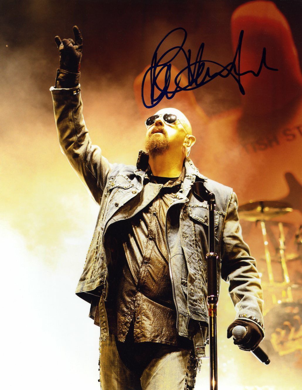 Rob Halford - Judas Priest - SIGNED AUTOGRAPHED 11x14 PHOTO #1 ACOA COA ...