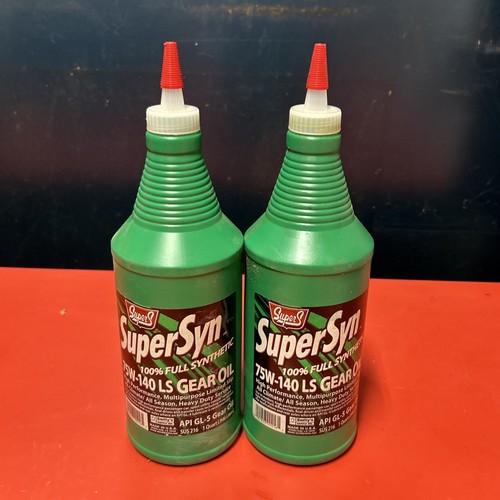 Super S High Performance 75w-140 LS Gear Oil 1-quart (2-Pack) | eBay