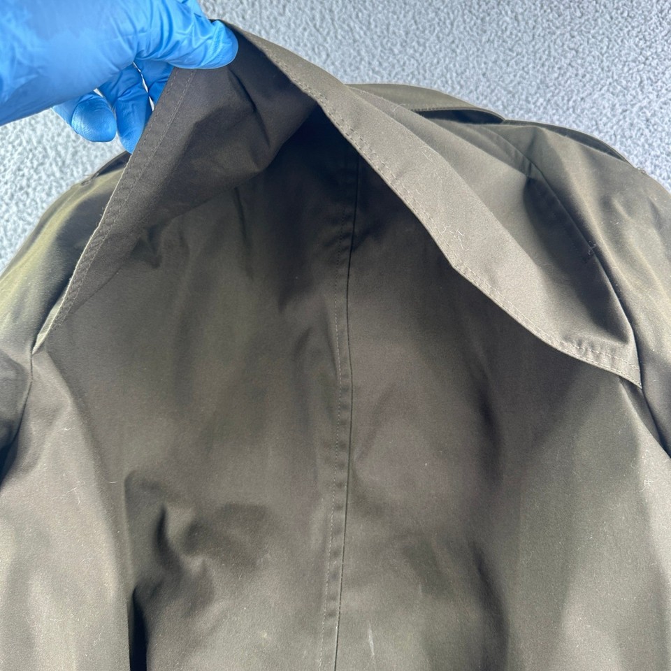 US Army Trench Overcoat Women's 12R AGSU Heritage Green 564 All Weather ...