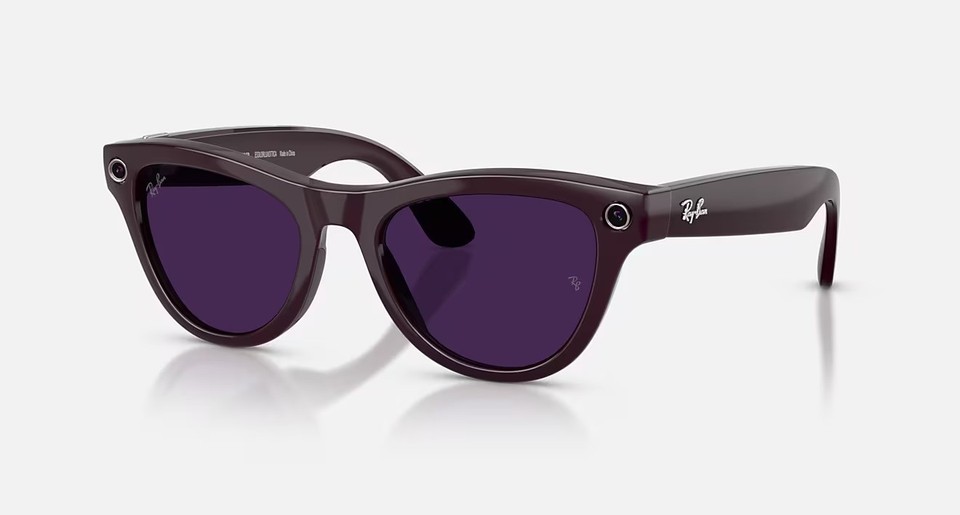 Ray-Ban Meta Skyler (Gen 2) Shiny Mystic Violet/Amethyst Transitions ...