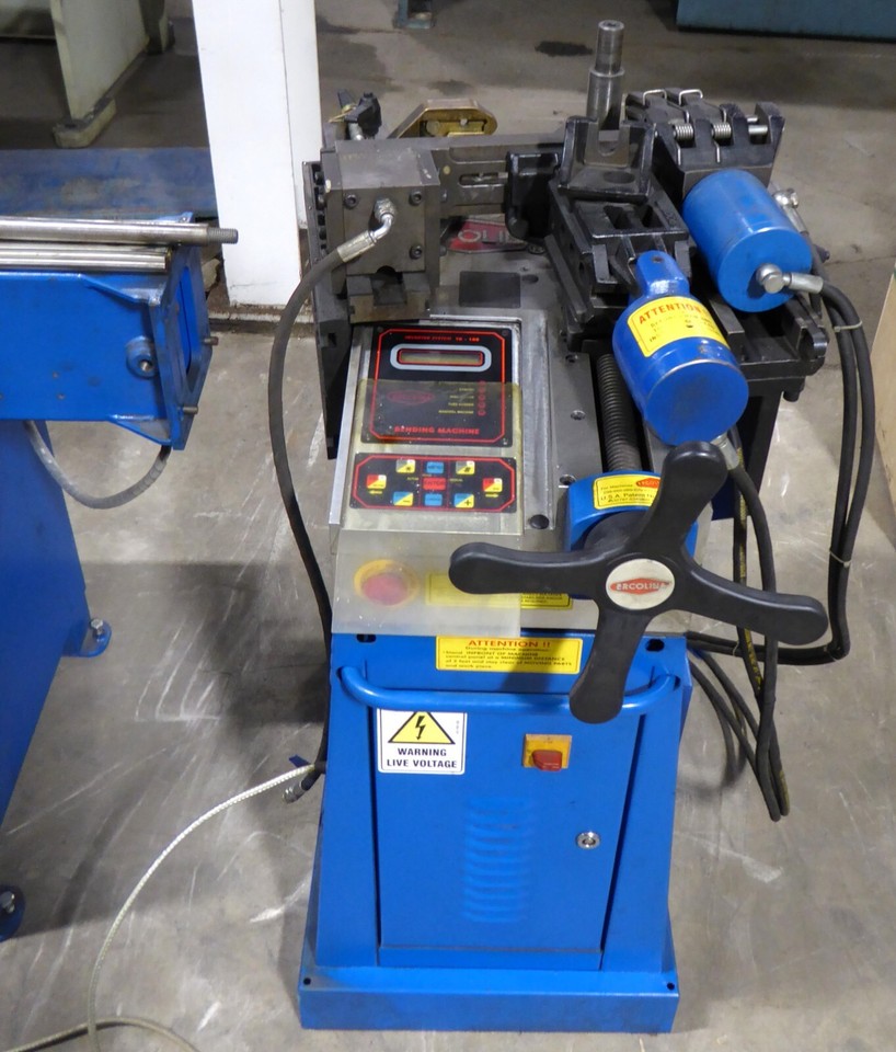 2-1/2" Ercolina Rotary Draw Mandrel Bender, 10' Mandrel Table, Nice | eBay