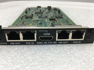 Crestron DMC-4K-CO-HD 2Channel HDBaseT Certified 4K DigitalMedia 8G ...