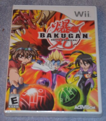 New Nintendo Wii Bakugan Battle Brawlers Sealed Video Game E | eBay