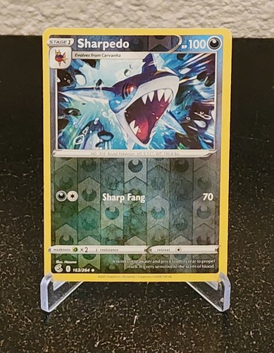 Reverse Holo Sharpedo 163/264 Uncommon Fusion Strike Pokemon TCG | eBay