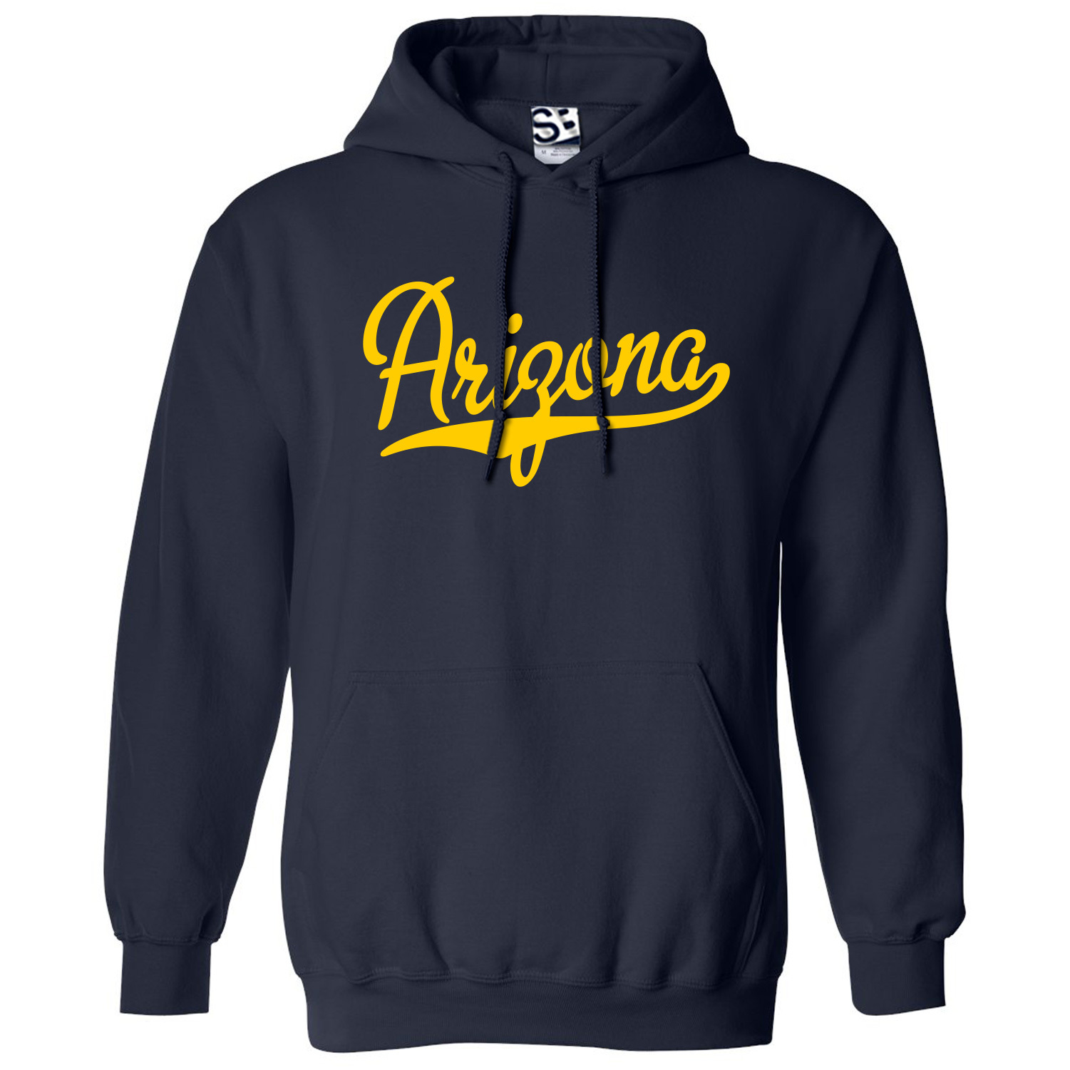 Arizona Script Tail HOODIE | Hooded Sweatshirt Womens & Mens | eBay