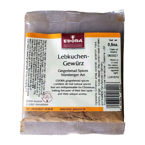 Edora Gingerbread Spices Lebkuchen Gewurz Christmas Baking Spice Blend ...