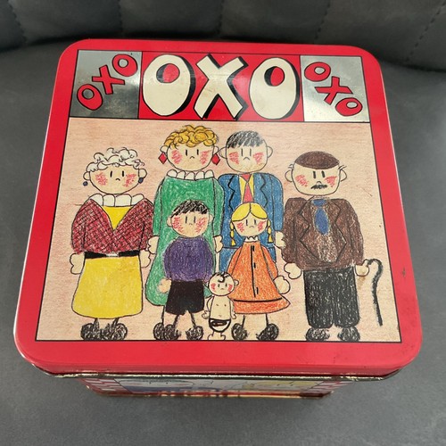 Vintage OXO Cubes Storage Tin School Child Design Award Winner Family ...