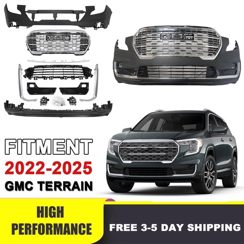 FITS 2022 2023 2024 2025 GMC Terrain Front Bumper Cover Assembly Kit ...