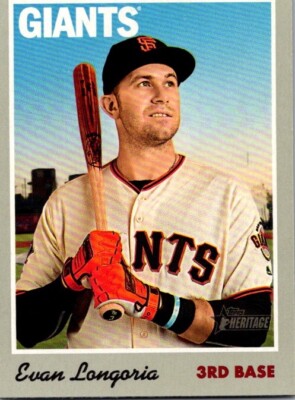 2019 Topps Heritage - Evan Longoria #42 | eBay
