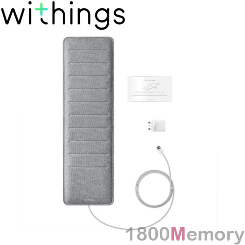 NEW Withings Sleep Analyser Tracking Mat Wi-Fi Measure Health Metrics ...