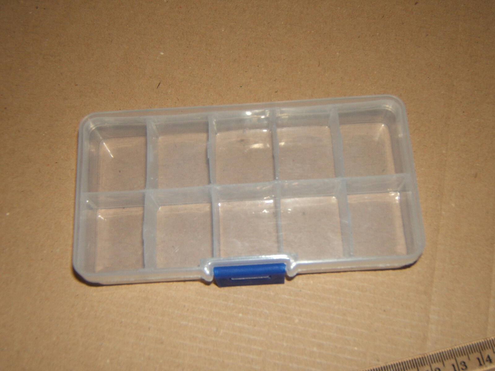 3-10 COMPARTMENT ORGANISER STORAGE PLASTIC TACKLE BOX NAIL CRAFT SCREW ...