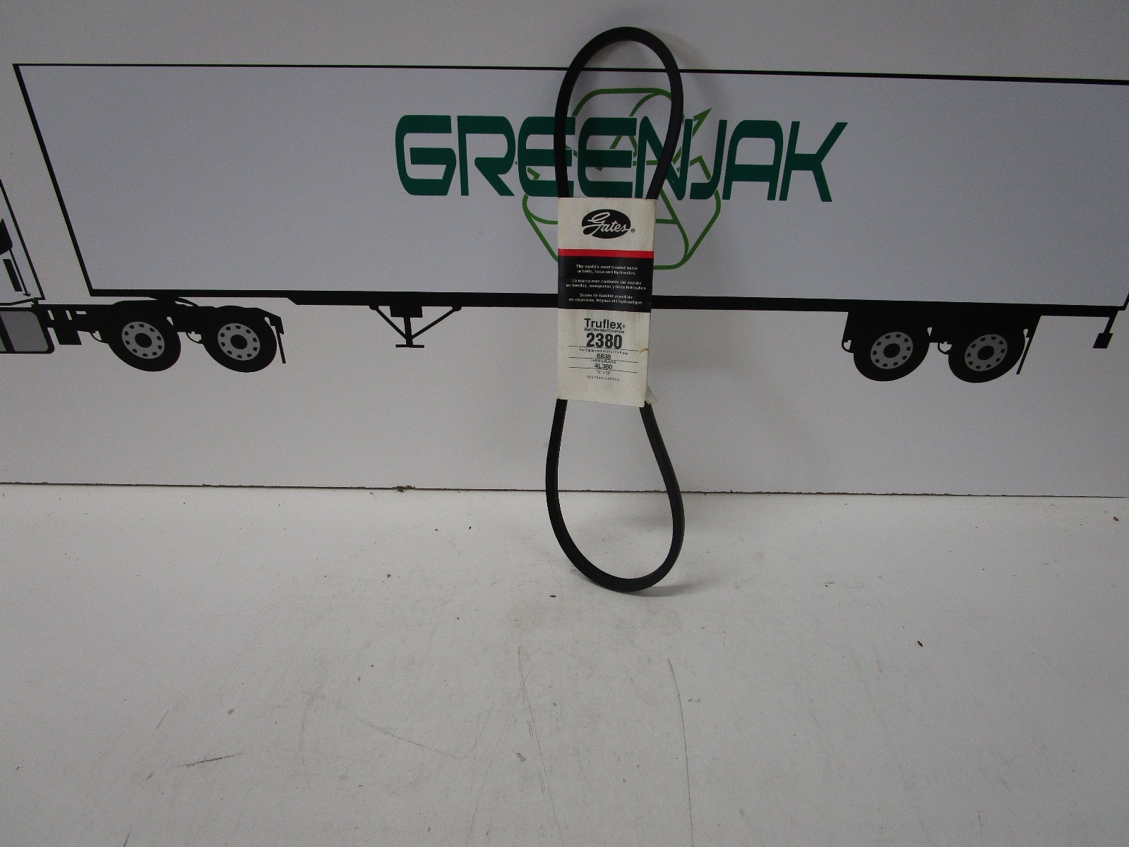 GATES 2380 1/2" x 38" 12.5/13mm x 965mm TRUFLEX V-BELT - NOS - FREE ...