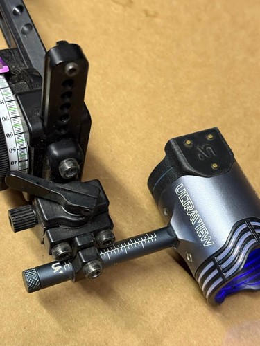 Nice Fast Eddie XL Long Bar Bow Sight Double 2-Pin Double Pin ULTRAVIEW ...