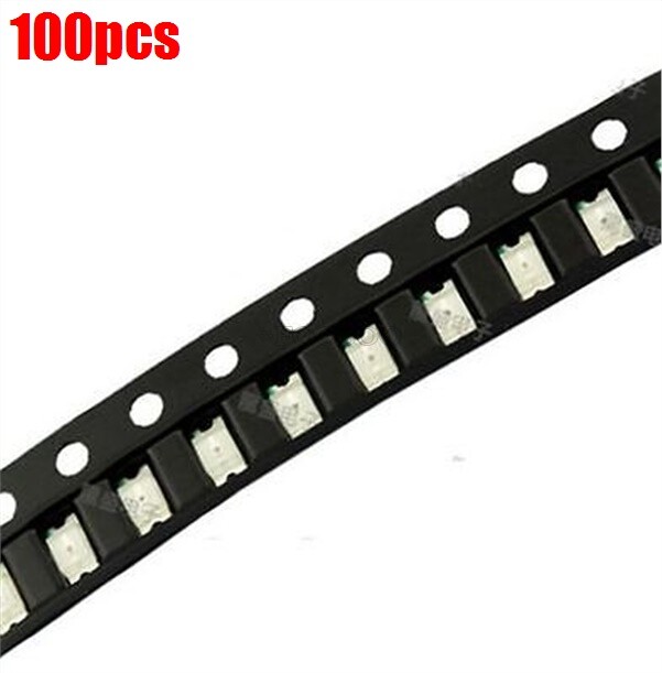 100Pcs Smd Smt 0805 Super Bright White Led Lamp Bulb ki | eBay