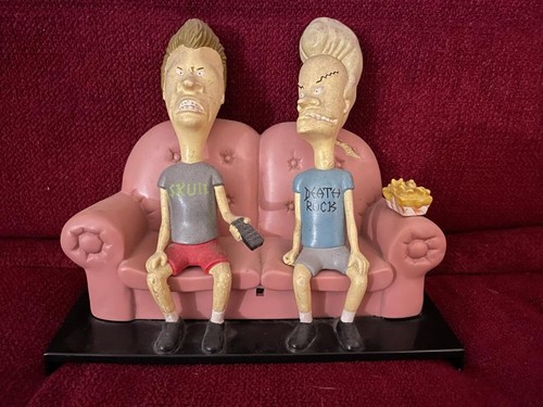 Beavis and Butt-Head on a Pink Couch | eBay