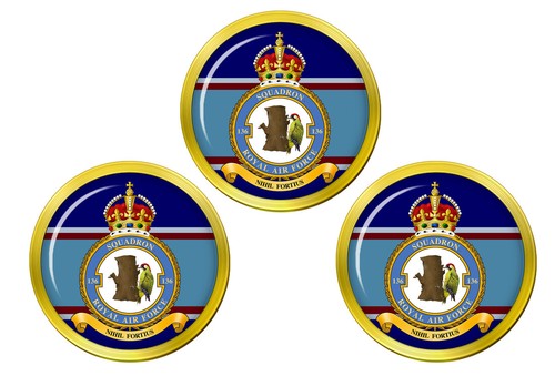 136 Squadron, RAF Golf Ball Markers | eBay