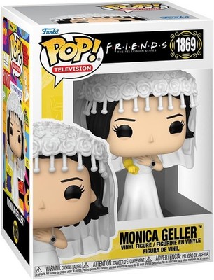 Funko Pop! TV: Friends - Monica Geller In Wedding Dress Vinyl Figure ...