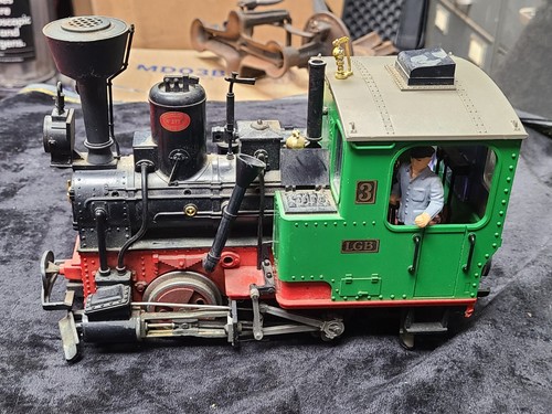 Vintage LGB Lehmann G Scale Locomotive Steam Engine 0-4-0 2774 #3 West ...