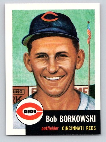 1991 Topps Archives The Ultimate 1953 Set #7 Bob Borkowski FREE ...