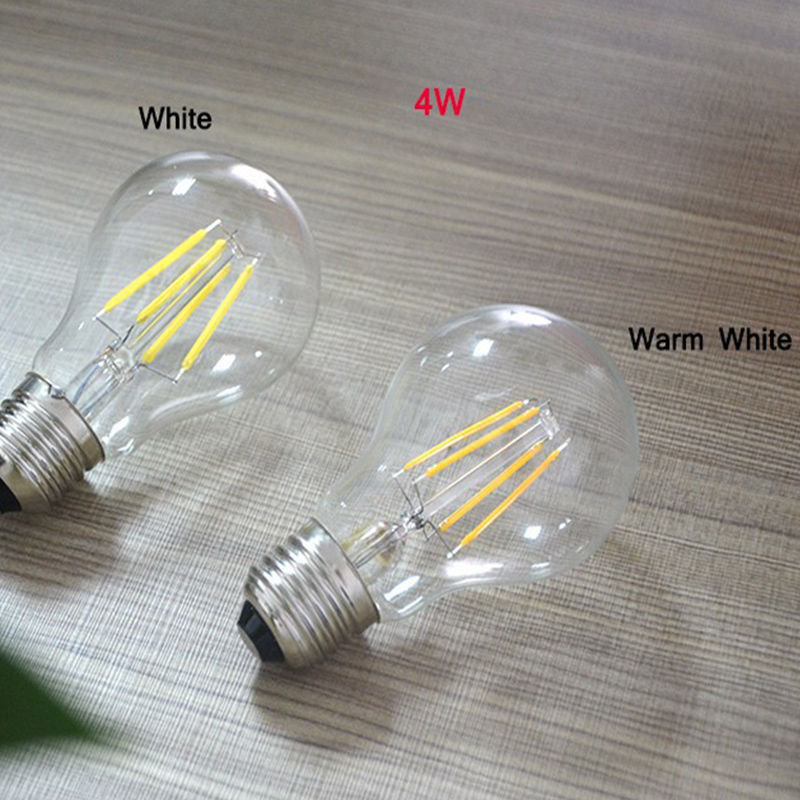 E12 E26 110V 2W 4W 6W 8W Retro Vintage Filament LED Bulb (10 pack ...