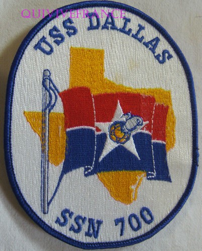 PUS239 - US NAVY USS DALLAS SSN-700 PATCH SOUS-MARIN NUCLEAIRE | eBay
