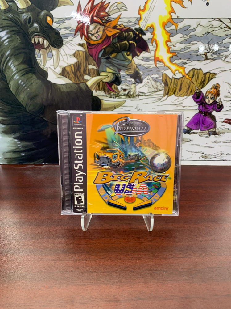 Pro-Pinball Big Race USA PS1 PlayStation 1 - Complete CIB 744788401283 ...
