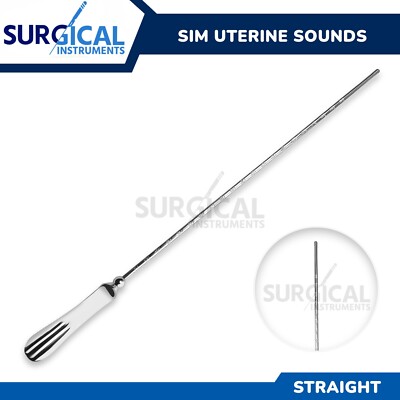 Sims Uterine Sounds Straight OB/Gynecology Surgical Instruments German ...