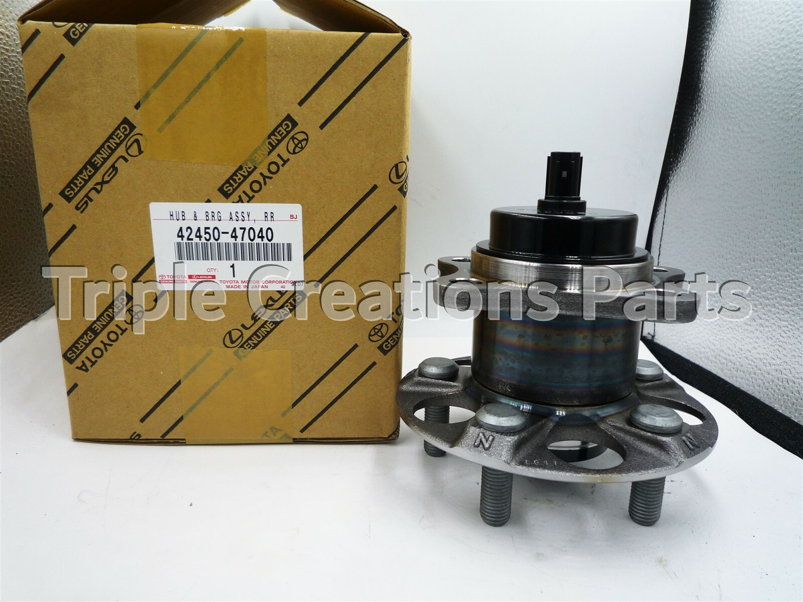 4245047040 GENUINE Toyota HUB & BEARING ASSY REAR AXLE RH or LH 42450 ...