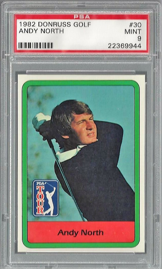 1982 Donruss Golf #30 Andy North PSA 9 MINT 22369944 | eBay
