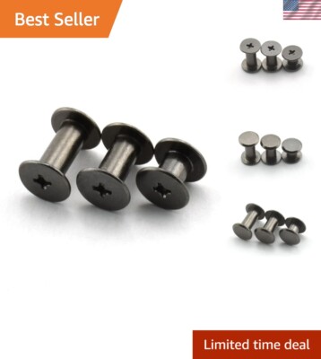 90-Piece High-quality Carbon Steel Chicago Screw Assorted Kit for DIY ...