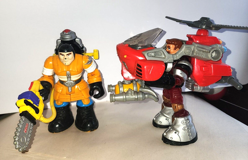 Rescue Heroes Hal E. Copter (72957) Figure + Helicopter Backpack ...