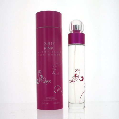 360 Pink Eau De Parfum Spray for Women by Perry Ellis, 3.4 Ounce ...