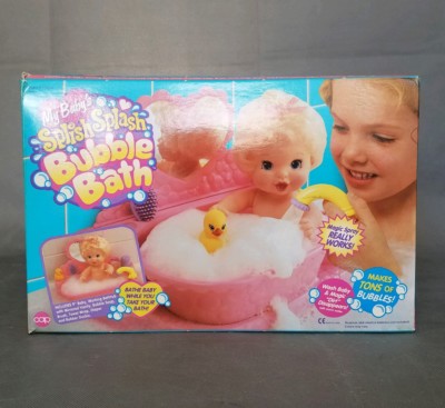 My Baby's Splish Splash Bubble Bath 1996 cap toys | eBay