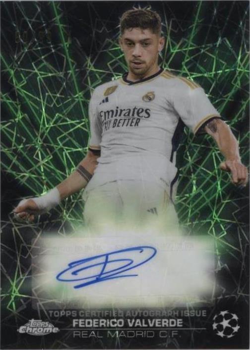 2023-24 Topps Chrome UEFA Club Competitions - Black Lazer Autographs ...