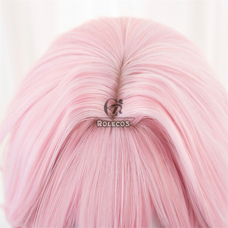 Game Honkai Star Rail March 7th Cosplay Wig 43cm Gradient Pink ...
