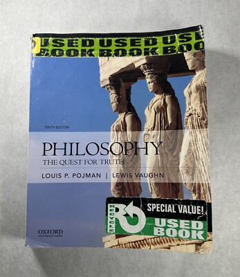 Philosophy: The Quest For Truth, Paperback By Vaughn, Lewis | Pojman P ...