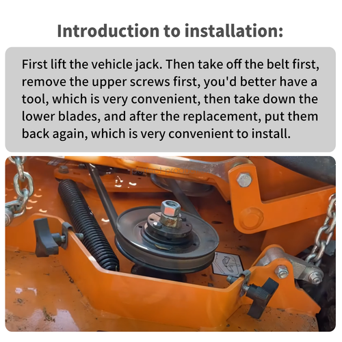 04001-41 3 Pcs Spindle Blade Bolt For Scag Threads 5/8-11 X 9-1/2 ...