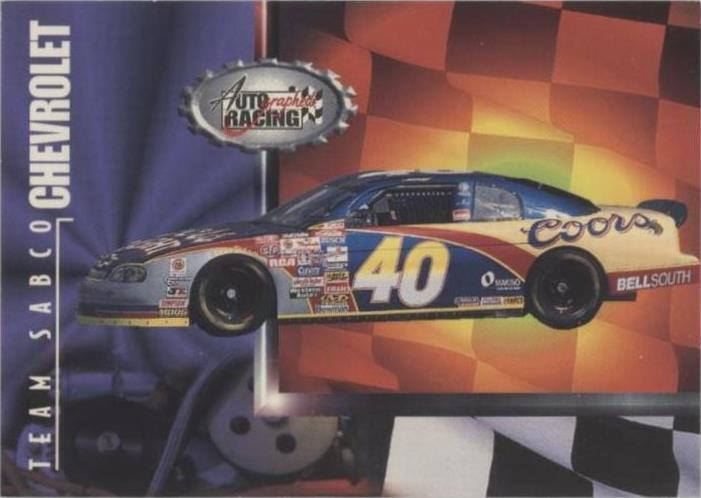 1997 Score Board Autographed Racing - Robby Gordon #32 for sale online ...