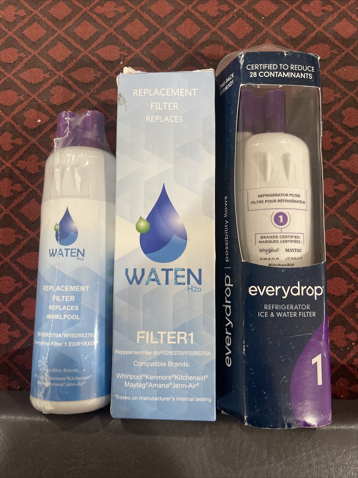 Genuine EveryDrop Ice & Water fridge Filter #1 And 2 Water Filter #1 3 ...