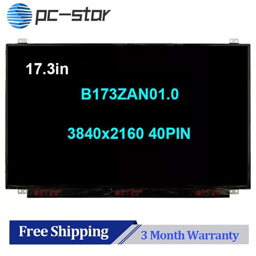 17.3" UHD 4K 3840x2160 Led Lcd Screen For Dell 2DK4K 2RCX9 CK7T7 ...